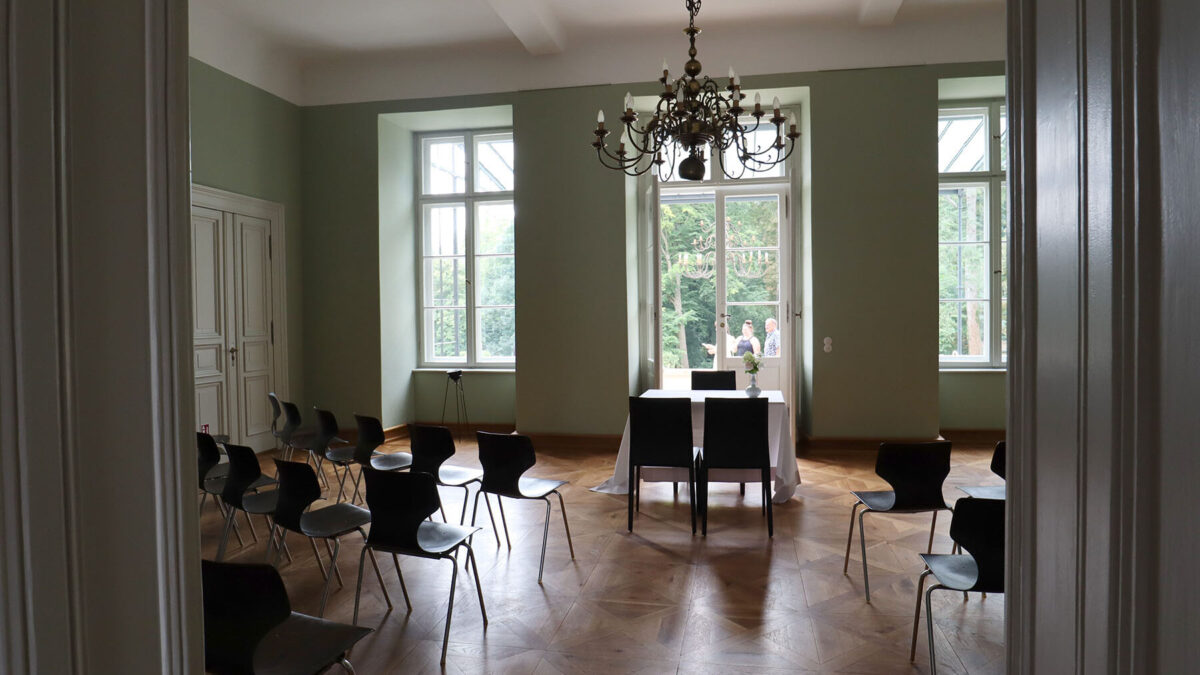 Heiraten im Gartensaal – Schloss Lanke